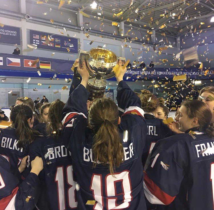 Loyola senior helps USA win 2018 world hockey championship | Michael ...